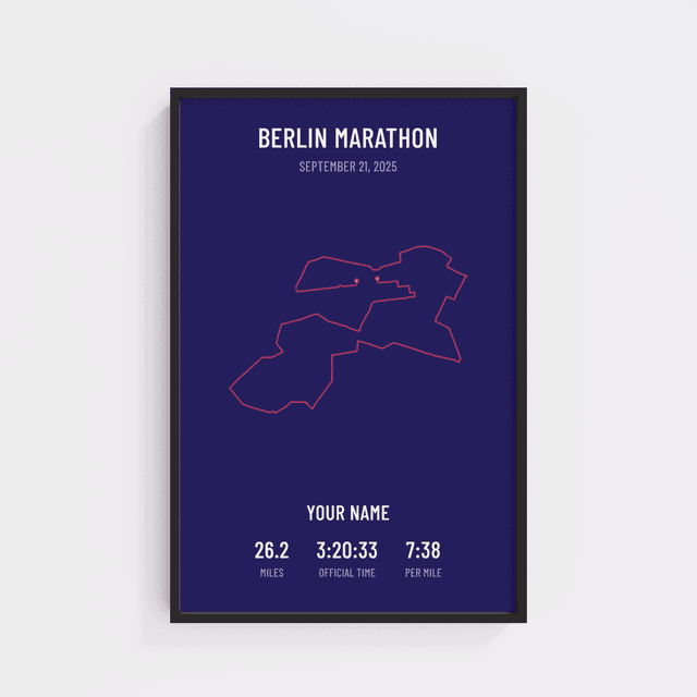 Custom Race Posters - Turn Your Race Into Art